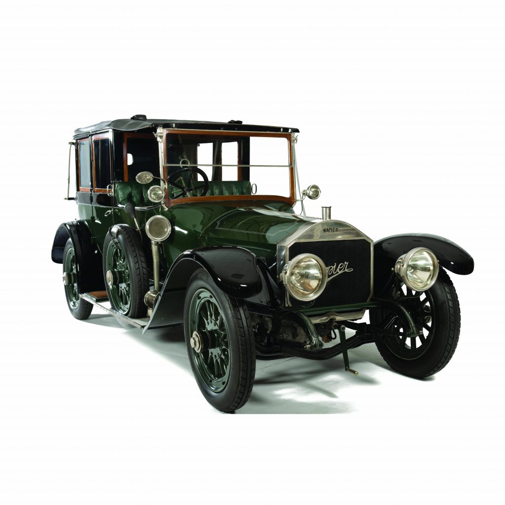 NAPIER 1914 – Voitures du Prince de la Principauté de Monaco